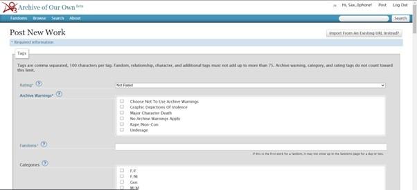 Archive of Our Own (AO3) | Guide To Start Writing Your Own Fan Fictions