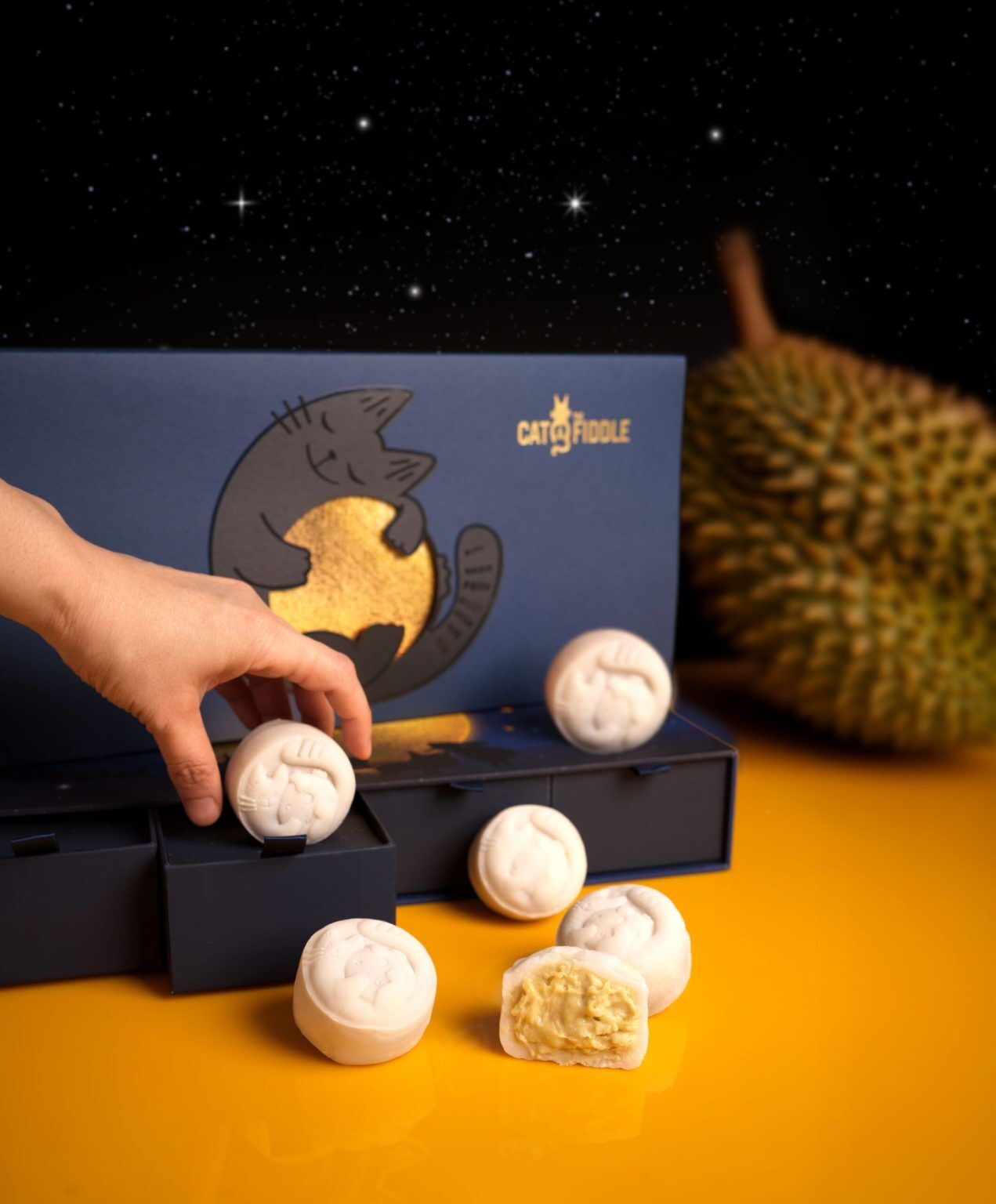 Cat & the Fiddle Mooncakes 2025: MSW Durian Snowskin & New Flavours